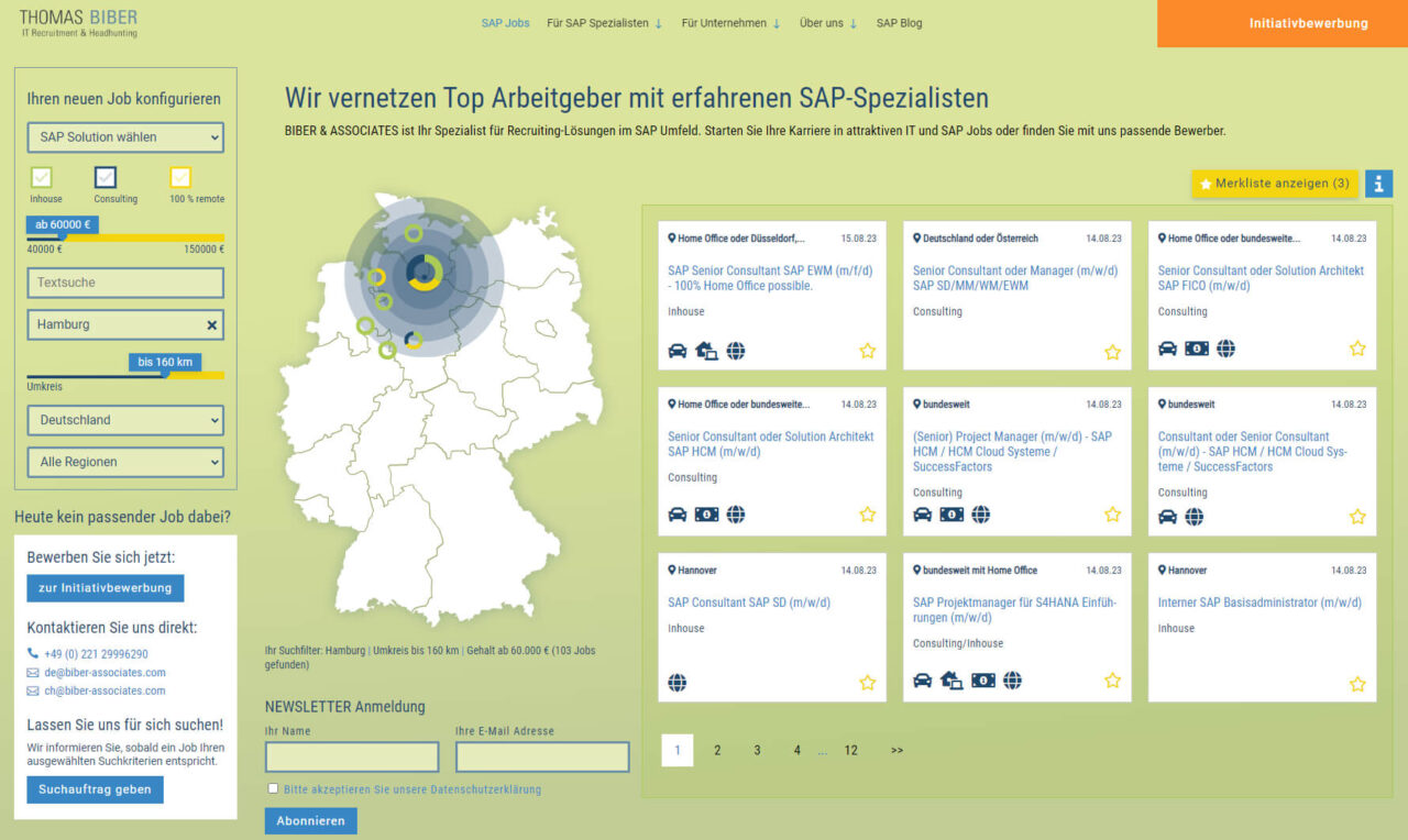 SAP Jobs – Ihre Zukunftsperspektive